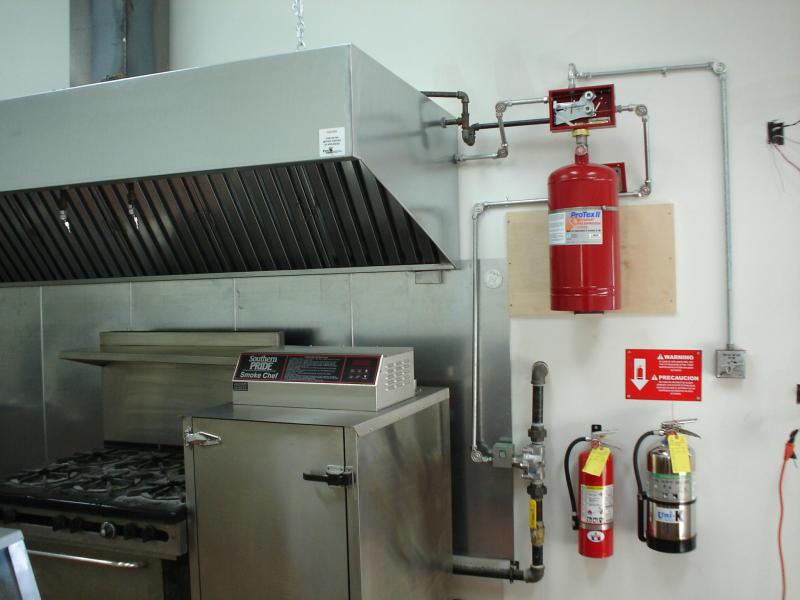 Range Guard Hood Fire Suppression